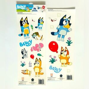 Disney | Wall Decor | Disneys Bluey Wall Decal 2 Sheets Character ...